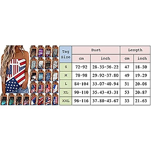 Gerichy Womens Tops Dressy Casual, Blouses for Women, Shirts for Women, Women's 4th of July Tops American Flag Print Off The Shoulder Tube Top Dressy Casual Blouses Tops