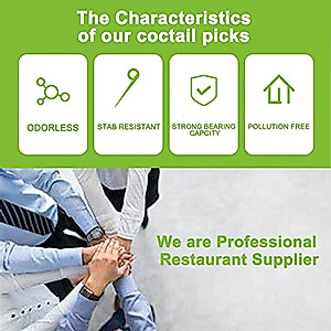 Cocktail Picks,Toothpicks for Appetizers,100 PCS 4.7 Inch Gold Pearl Cocktail Picks for Wedding Party, Decorative Food Picks Fancy Toothpicks for Appetizers, Skewers for Appetizers Charcuterie Cups