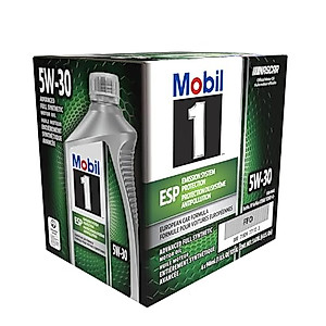 Mobil 1 124044 ESP Formula Engine Oil 5W30 1 Quart Bottles Set of 6
