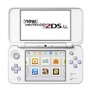 New Nintendo 2DS LL White × Lavender JANSUAAA