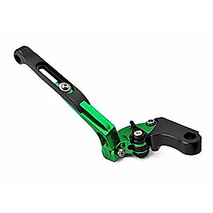 Niree Foldable Extendable Brake Clutch Levers for Yamaha YZF R1 2004-2008 YZF R6 2005-2016 R6S CANADA VERSION 2006 R6S EUROPE VERSION 2006-2007 Green
