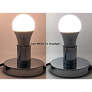 Teklectric - Daylight LED Light Bulb 5000K 12W 720 Lumens - 75 Watt Equivalent - A19 L.E.D. Light Bulb (4, 12 Watts)