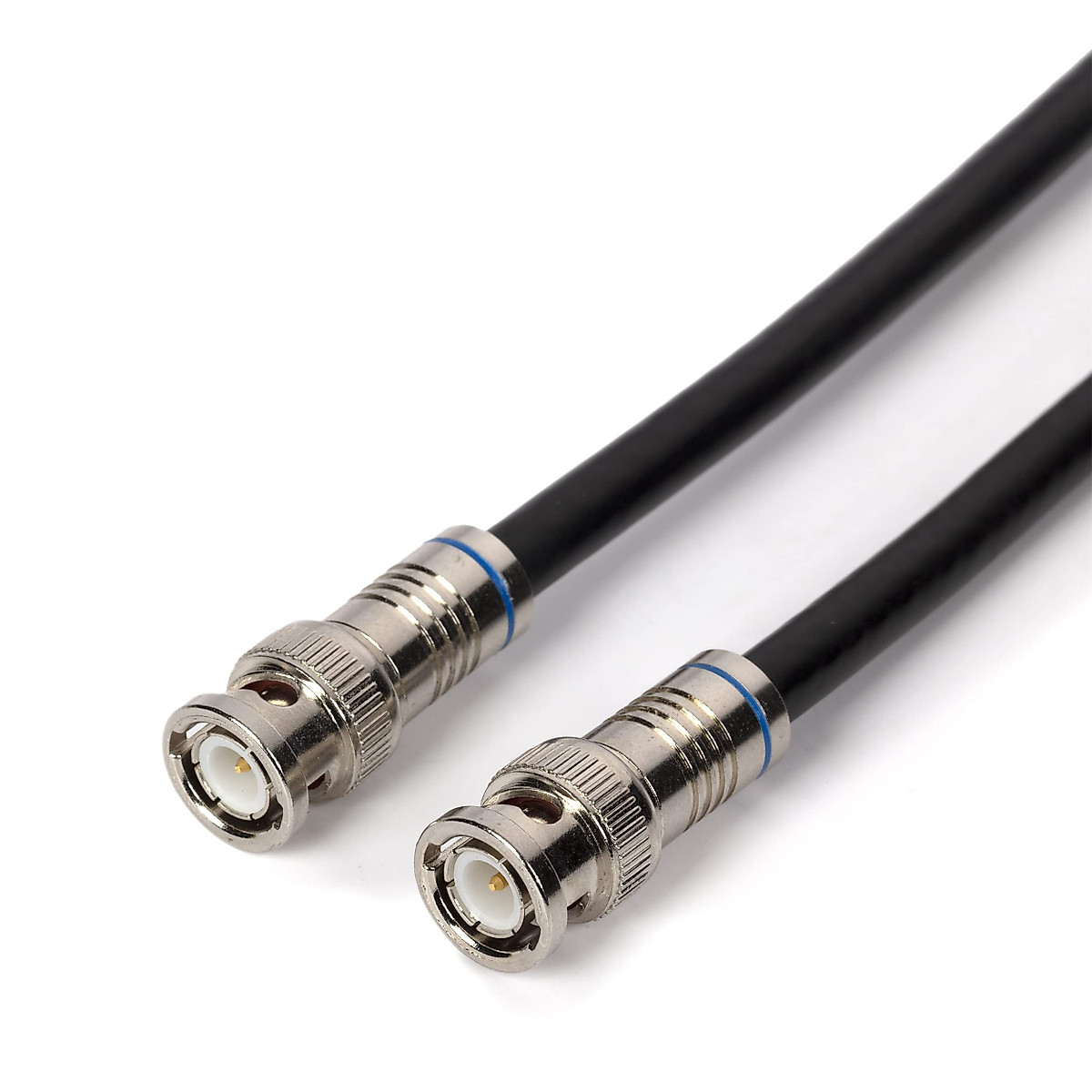 THE CIMPLE CO - BNC Cable, 100 FT, RG6 HD-SDI and SDI, with Two Male BNC Connections, 75 Ohm, Professional Grade, Low Loss, 30 Meter, Black