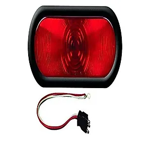 Optronics ST70RK 6" Oval Stop/Turn/Tail Light, Red