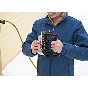 Hang Em Fast Easy Joist Hanging Tool - Hang Man Tool - 2x4 2x6 2x8 2x10 2x12 Metal Joist Hanger - Light Weight Durable Ergonomic Design