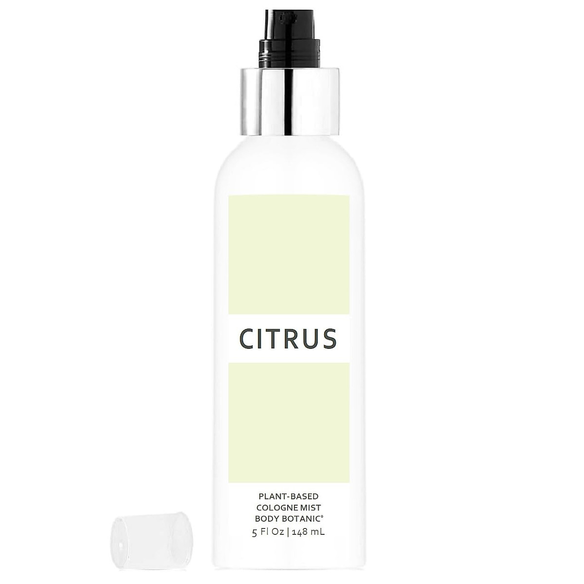 CITRUS ALCOHOL-FREE Fine Fragrance Mist by Body Botanic 5 Fl Oz 148 Ml - an Incredibly Uplifting Blend of Grapefruit, Fresh Bergamot, Mandarin and Lemon Zest (Citrus)
