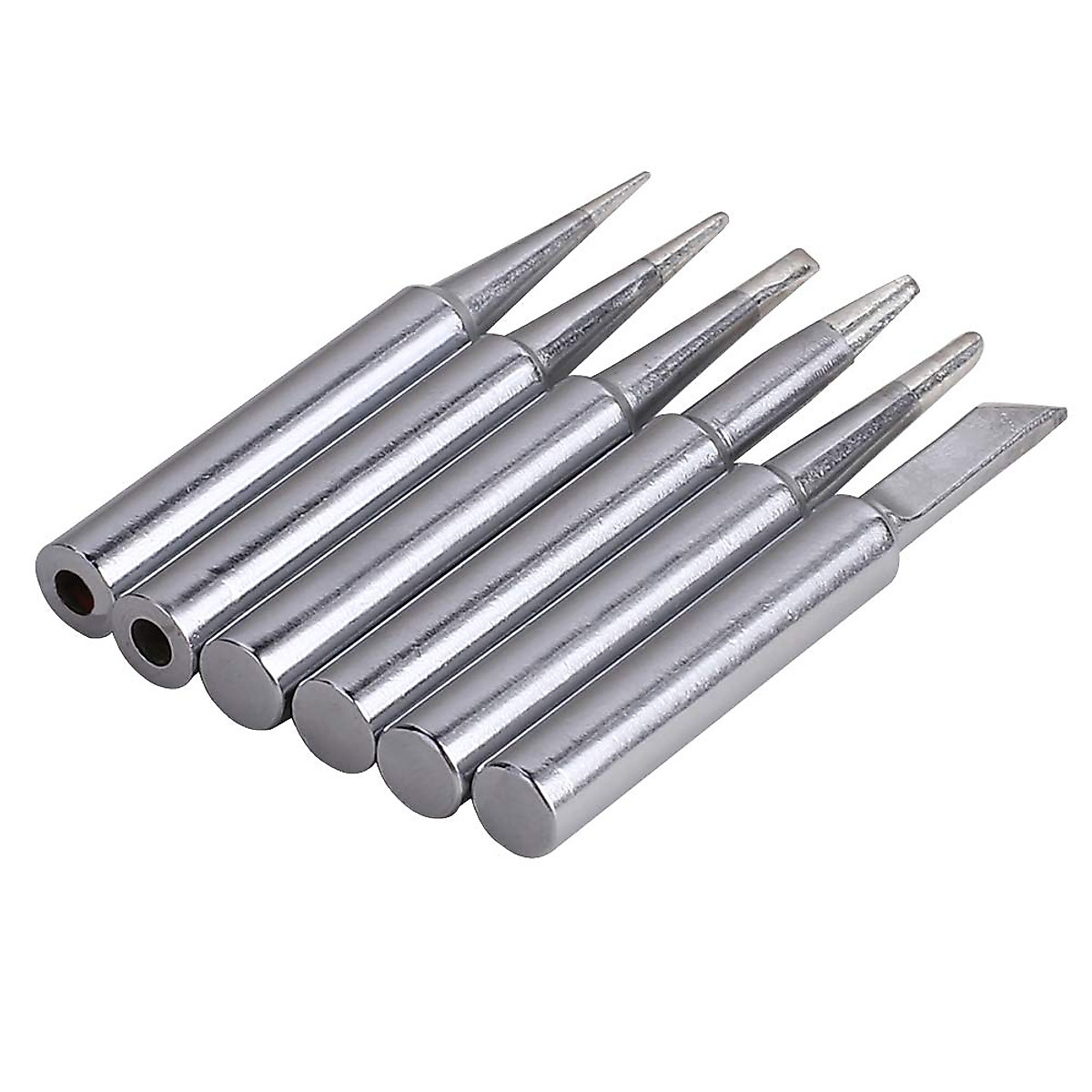 6PCS Soldering Tips for Weller ST Series Tip Replace Weller ST7 WLC100,SP40L / SP40N and WP25, WP30, WP35 Irons Tips