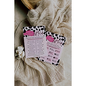 Your Main Event Prints Her Last Rodeo Bridal Shower Games, Western Bachelorette Party Cowgirl Party Games