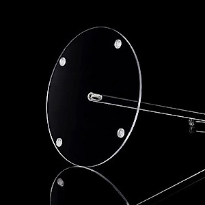 Liuyoyo Bathroom Hand Towel Holder Stand,T-Shape Acrylic Standing Hand Towel Holder,Towel Rack Stand countertop Towel Holder Tower Bar for Bathroom Kitchen Countertop