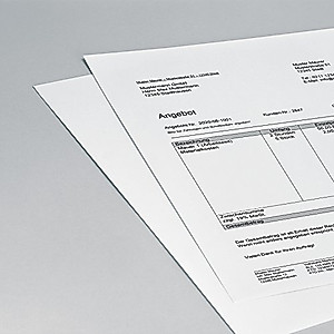 SIGEL TP111 Thermal Papers, fanfold, Premium, 76 GSM, A4, 250 Sheets - for All Brother Printers in The PJ Series