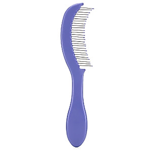 Wet Brush Thin Detangler Comb - Purple, Custom Care - All Hair Types - Ultra-Soft IntelliFlex Bristles Glide Through Tangles with Ease - Pain-Free Comb for Men, Women, Boys and Girls