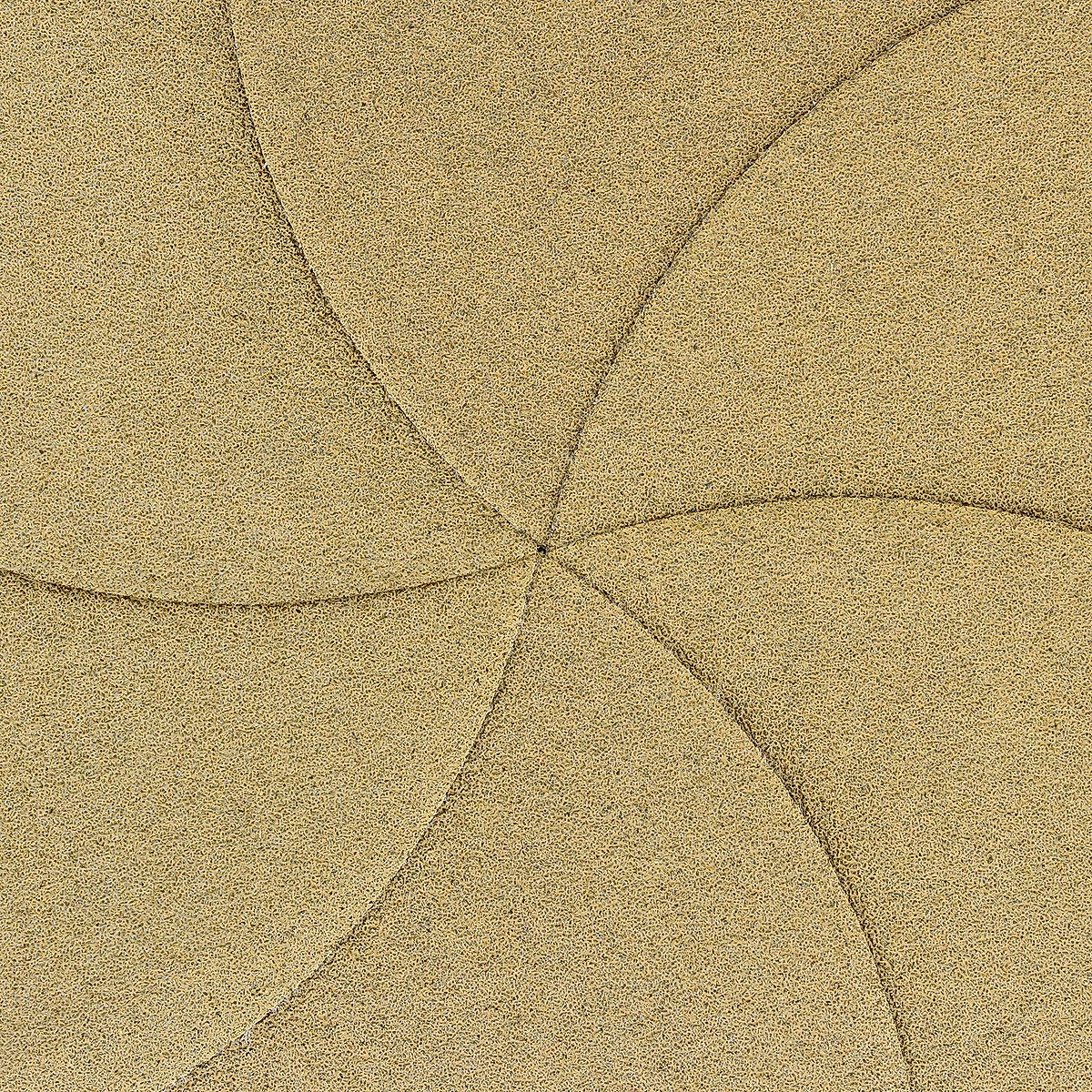 Dura-Gold - Premium - 80 Grit 6" Gold Hook & Loop No Hole Sanding Discs for DA Sanders - Box of 50 Sandpaper Finishing Discs for Automotive and Woodworking