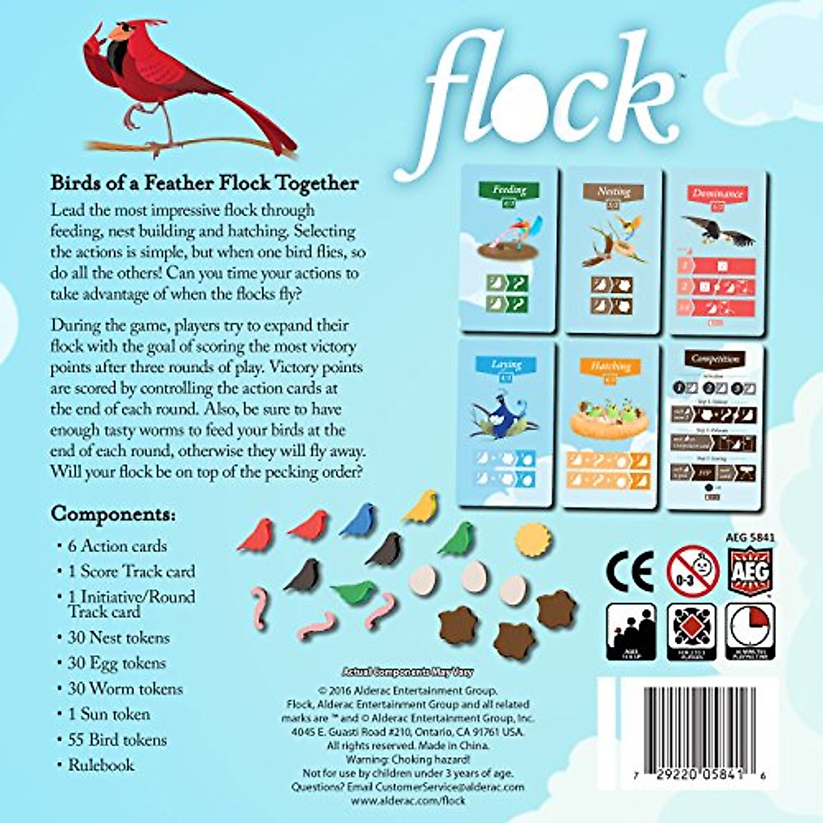 AEG Flock Board Game Board Games