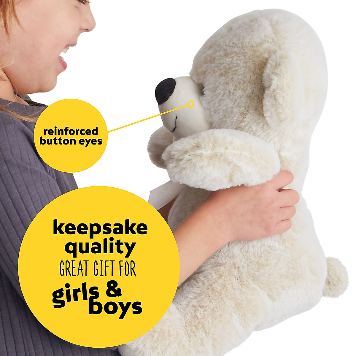 Dragon Drew Teddy Bear | 11” Plush Stuffed Animal | Gray