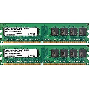 2GB KIT (2 x 1GB) for Alienware Area-51 Desktop Series 4500 7500 (DDR2) 750i ALX SLI. DIMM DDR2 Non-ECC PC2-6400 800MHz RAM Memory. Genuine A-Tech Brand.