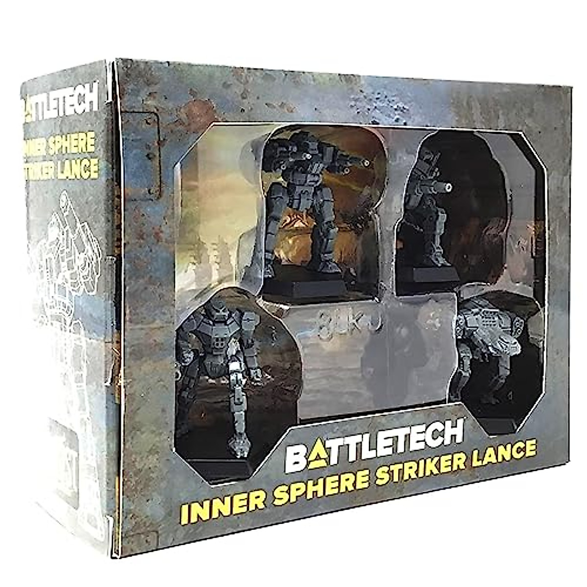 BattleTech: Inner Sphere Striker Lance Force Pack Boxed Set – For The World's Greatest Sci-Fi Miniatures Game Universe - By Catalyst Game Labs