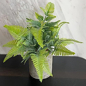 Daxi Events 3 Pack Mini Potted Artificial Plants,Fake Greenery Plants, Faux Plastic Plants Topiaries Indoor,Small Decor for Home Bathroom Farmhouse Office Room Desk Shelf Table Centerpieces