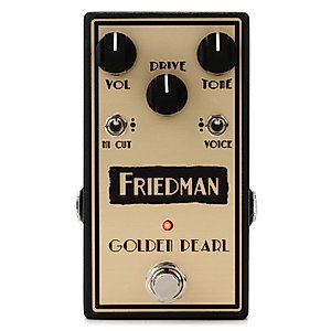 Friedman Amplification Golden Pearl Overdrive Guitar Effects Pedal