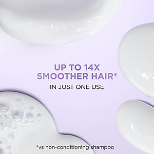 L'Oreal Paris Sulfate Free Glossing Conditioner, Intensifies Hair Shine & Smoothness, pH Balanced & Argan Oil Infused Vegan Hair Care, EverPure, 8.5 Fl Oz