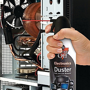 Dust-Off Compressed Gas Dusters, 10 Oz, Pack Of 2