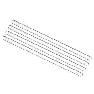 MECCANIXITY 3.3 Borosilicate Glass Stick 5.9" Length 6mm Dia Stir Rod Mixing Tools 4Pcs