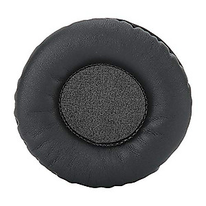 Limouyin Durable Foam Ear Pad Replacement Cushions, 75MM/3.0in Headphone Universal Ear Cushions Replacement Headset Noise Reduction Foam Ear Pads Covers Black
