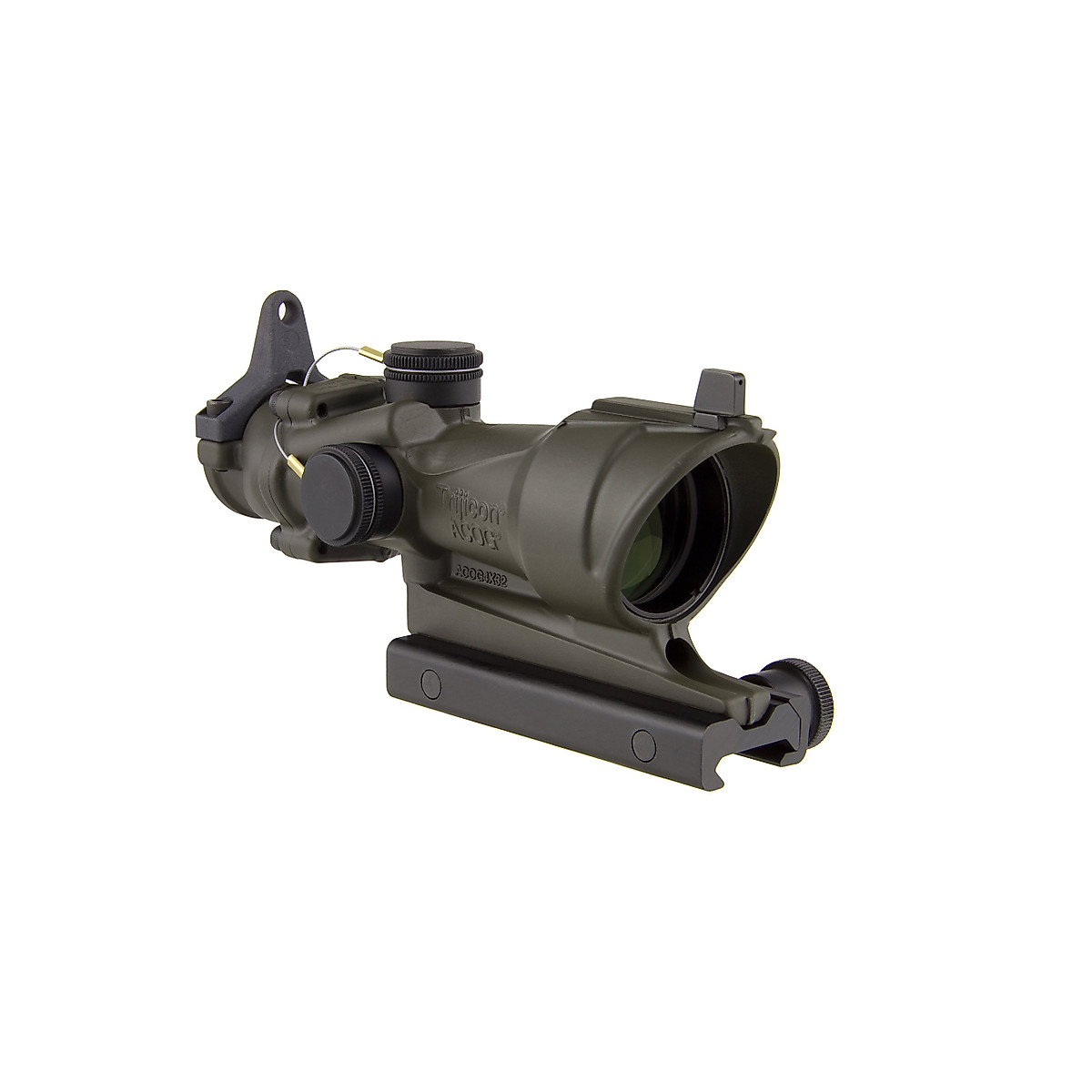 Trijicon ACOG TA01-D-100318 4x 32 Tritium Only, Center Illuminated Amber Crosshair .223 Reticle Scope, OD Green