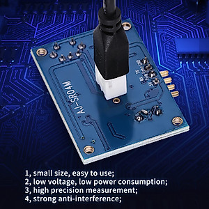 5V Integrated Ultrasonic Module Ultrasonic Distance Sensor Measuring Transducer Distance Sensor Waterproof Ultrasonic Measuring Board Transducer Probe for Horizontal Distance Measuring