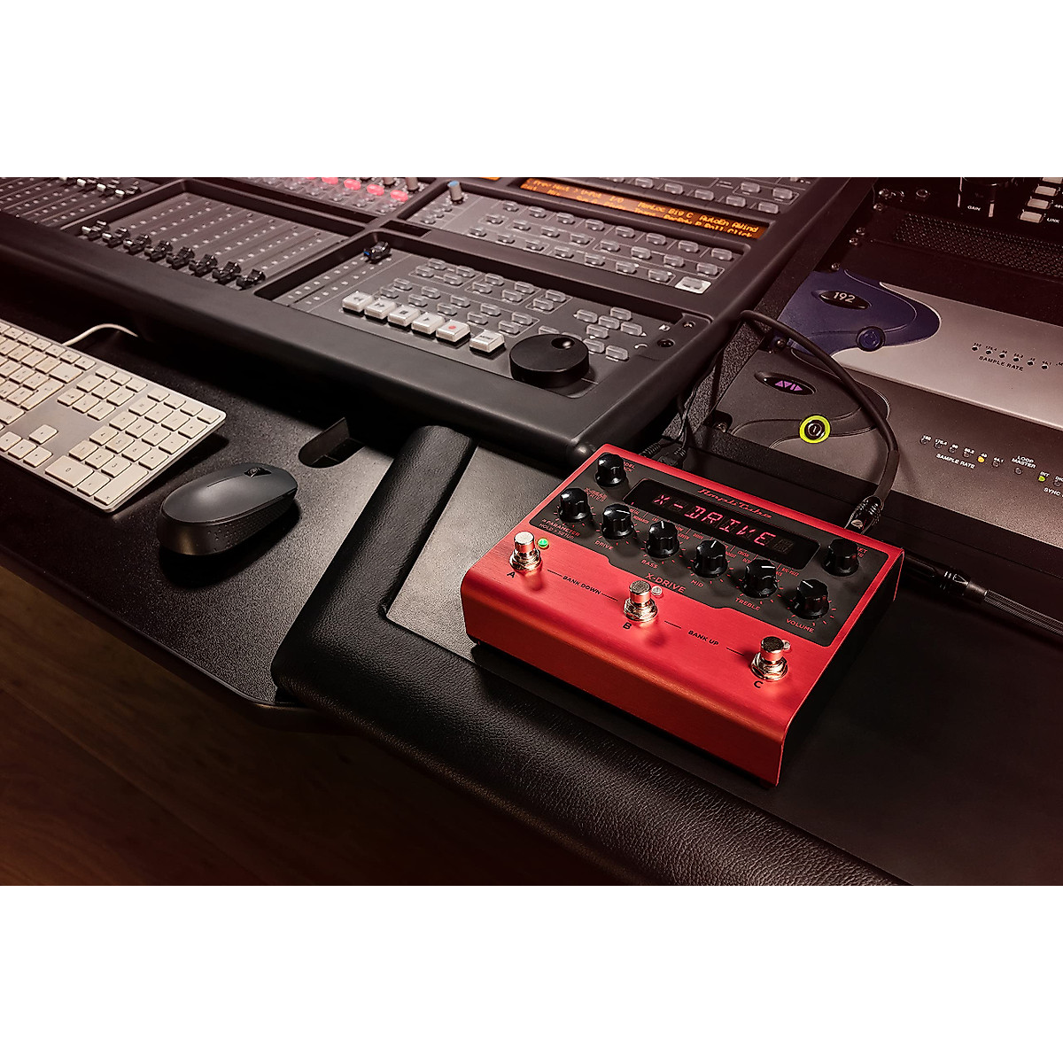 IK Multimedia AmpliTube X-DRIVE Distortion pedal, All-time distortion, overdrive, fuzz, compressor and more with onboard cabinet emulation