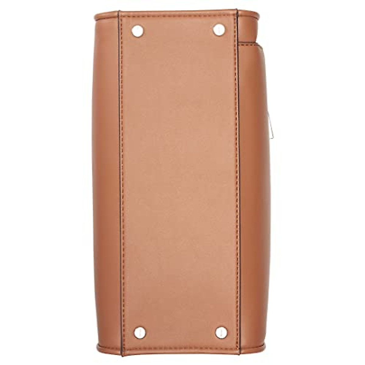 Calvin Klein Jade Tailored Satchel, Caramel,One Size