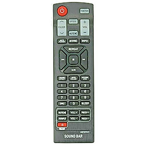 New - AKB73575421 Sound bar Remote Replaced for LG Soundbar NB3530ANB NB4530B NB3532A