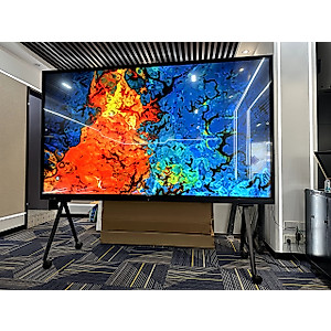 GTUOXIES 108 Inch LED Screen 4K UHD Monitor; TS108TD, Mobile Smart TV, Digital Signage with Stand, Wall Mount, and Table Base for Home and Business