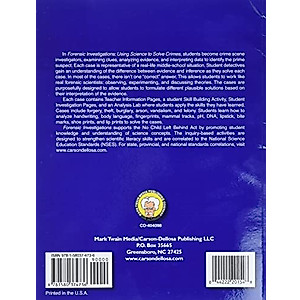 Mark Twain Forensic Investigations Workbook, Using Science to Solve High Crimes Middle School Books, Critical Thinking for Kids, DNA and Handwriting Analysis Labs, Classroom or Homeschool Curriculum