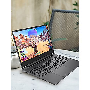 HP Victus 15-fa0025nr 15.6" FHD Gaming Laptop, Intel Core i5-12500H 2.5GHz 8GB RAM, 512GB SSD, NVIDIA GeForce RTX 3050, Windows 11 Home(Renewed)