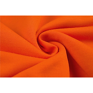 GSVIBK Womens Halloween Sweatshirts Halloween Pumpkin Face Long Sleeve Sweatshirts Off Shoulder Halloween Shirts 97-Orange XL