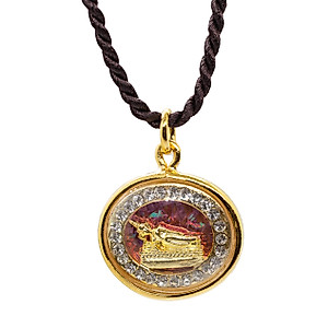 Artschatz Weekday Buddha - Tuesday - Phra Sai Yas “Reclining” Pendant, Amulet, Necklace, Charm