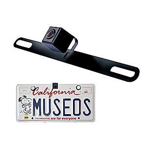 ATOTO AC-4486 Waterproof High Definition Hidden/Concealed License Plate Car Rear View Camera