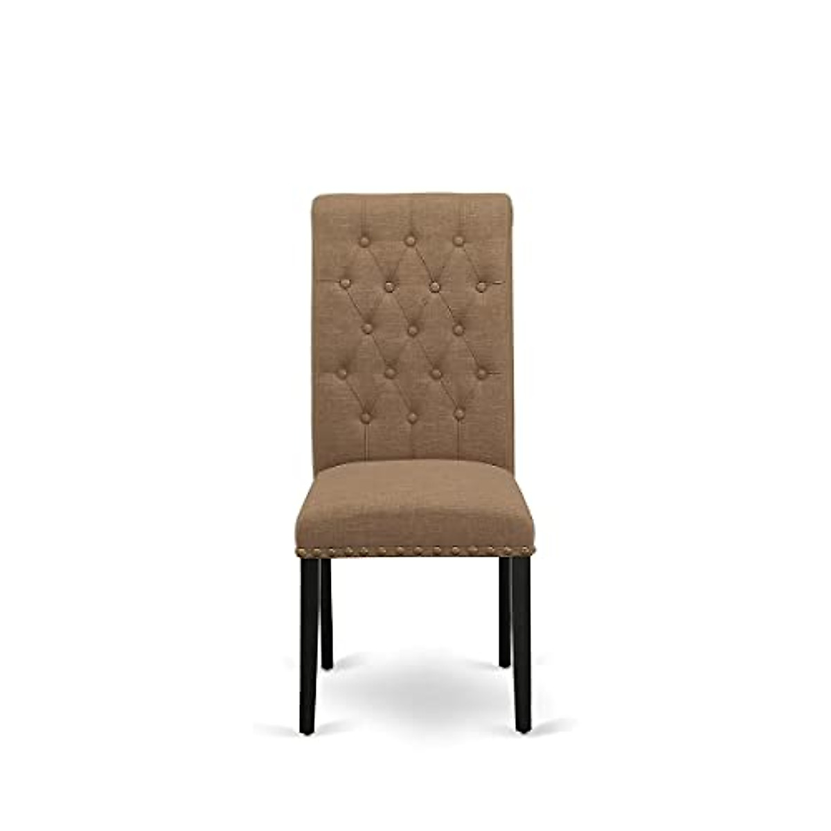 East West Furniture LGBR9-BLK-17, 9-Piece