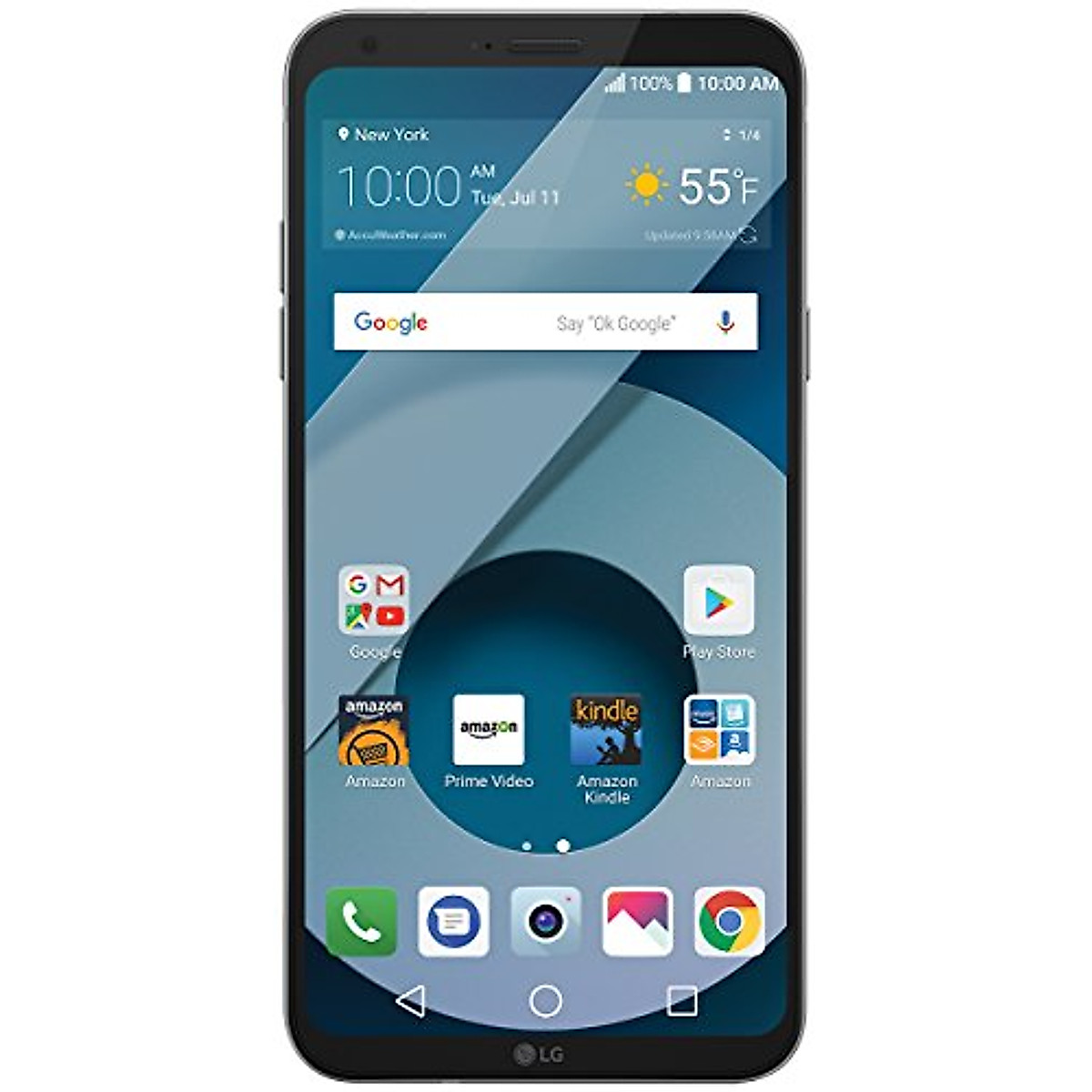 LG Q6-32 GB - Unlocked (AT&T/T-Mobile) - Platinum - Prime Exclusive