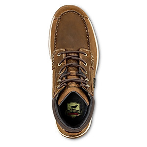 Irish Setter, Soft Paw, Men’s, Waterproof, Nubuck Leather, Chukka Shoe, Tan (P), 10 D (Medium)