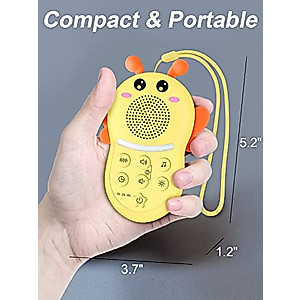 Dremkit White Noise Machine Baby Sound Machine Portable Noise Machine for Baby Sleep Soother Music and Light, Rechargeable,16 Soothing Sounds and Lullaby Machine for Sleeping Travel Baby Gift