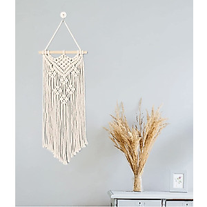 Lizipai Macrame Wall Hanging Boho Tapestry, Wall Hanging Decor,Woven Wall Art Home Wall Decor Used To Decorate Rooms,living Rooms,gardens, Shops,cafes and Studios.