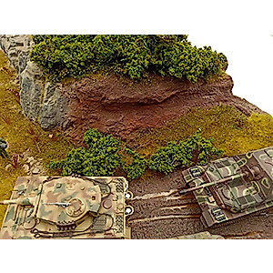 DIY Miniature Shrubs Bushes Foliage Terrain Model Kit Sand Table Simulation Landscape War Gaming Terrain Decoration Railroad Scenery War Gaming Scenery