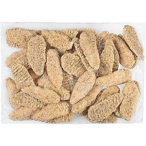 Tyson Select Cut Homestyle Pepper Tenderloin Fritter, 5 Pound -- 2 per case.
