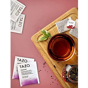 Eva's Gift Universe, Tazo Tea Bags Sampler Variety in Bamboo Tea Bag Organizer (80 Count) 16 Different Flavors Gifts for Parents Mom Dad Tea Lovers Couples