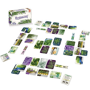 Pencil First Games Herbaceous Card Game – A Flavorful Set Collection Game of Garden Herbs and Containers by Pencil First Games for 1-4 Players