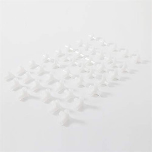 MoLiFaning 6-Row 2-Line 12 Lattices Non-Woven Fabric Shoe Rack Coffee