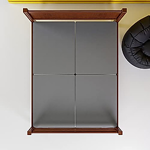 Spinal Solution Wood Bunkie Board for Mattress/Bed Support, King, Grey