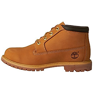 Timberland Women's Nellie Double Waterproof Ankle Boot,Wheat Yellow,7 W US