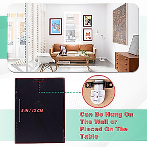 DORUIMI Kids Art Frame, 8.5x11 Kids Art Display Frames Front Opening, Kids Artwork Frames Changeable, Artwork Display Storage Frames A4 Picture for Children Art Projects Home Office Drawing Storage